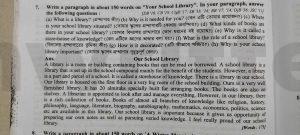 A School Library Paragraph for Class 5,6,7,8, SSC and HSC