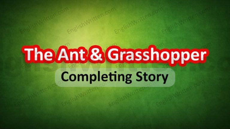 Grapes Are Sour completing story in 100-300 words, all class